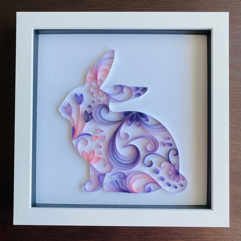 Quilled Rabbit – Paper Petal Craft